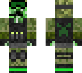 Creeper_soldier | Minecraft Skin