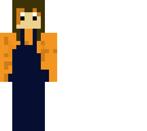 cute overall girl | Minecraft Skin