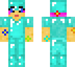 diamond girl armour | Minecraft Skins