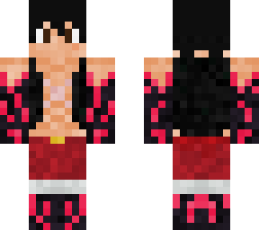 Gear 4 Snake Man Luffy | Minecraft Skin
