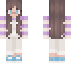 purple dj girl | Minecraft Skins