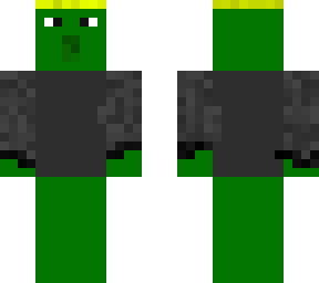 zombie villager with black robe | Minecraft Skin