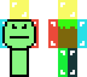 angry block | Minecraft Skin