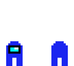 Blue crewmate | Minecraft Skin
