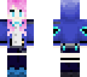 Blue Poison | Minecraft Skin