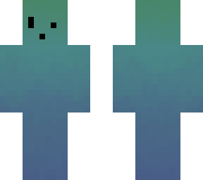 Bluish-green slime | Minecraft Skin