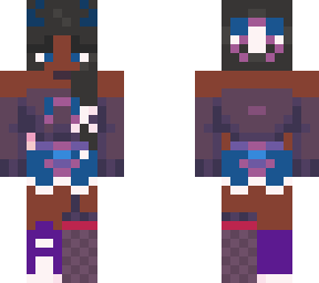 Devil Blue | Minecraft Skin