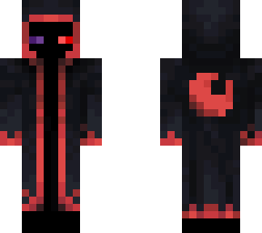 enderman red cloak | Minecraft Skin