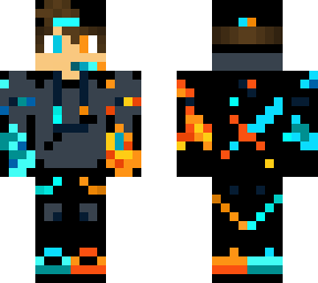 fire gamer | Minecraft Skin