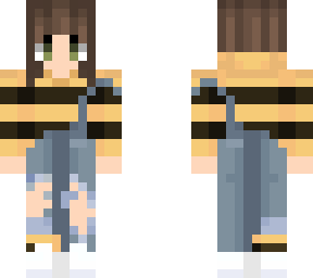 bee outfit girl | Minecraft Skins