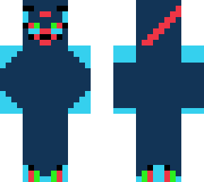 glowing bull | Minecraft Skin