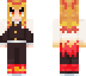 rengoku kyojuro | Minecraft Skins