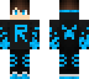 Mega Blue Skin by Mega Spot Gaming | Minecraft Skin