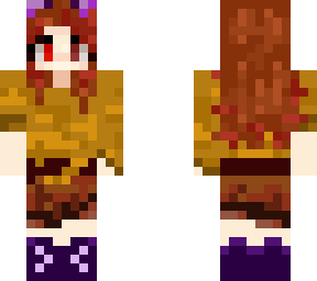 Nether Girl Skin | Minecraft Skin