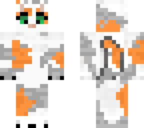 Warrior Cat|| Tattered'Paw | Minecraft Skin