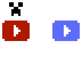 Diamond Play Button | Minecraft Skins