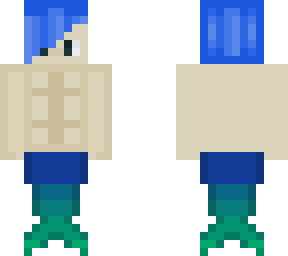 Zach the mermen | Minecraft Skin