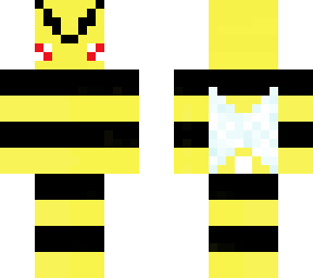Angry Bee | Minecraft Skin