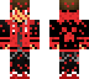 Bloody creeper boy | Minecraft Skin