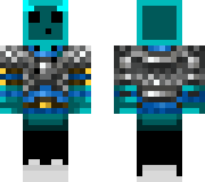 Blue Slime captive | Minecraft Skin