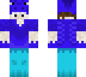 dyno guy blue styli | Minecraft Skin