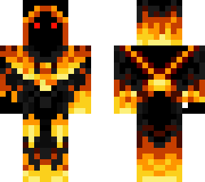 Fire Demon | Minecraft Skin