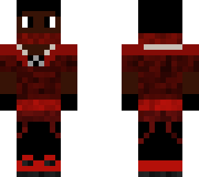 Fireball hero form | Minecraft Skin