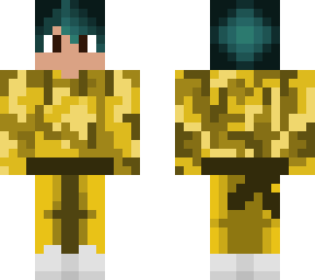 golden camo boy | Minecraft Skin