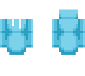 Oversized Hoodie Outfit Base 1.9 Blue | Minecraft Skin