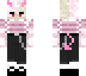 pink demon | Minecraft Skin