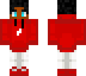 Red and White | Minecraft Skin