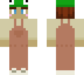 Red overalls | Minecraft Skin