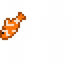Smooth texture pack clown fish | Minecraft Skin