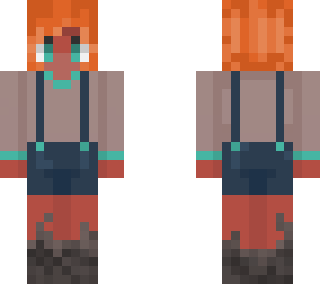 Strider girl | Minecraft Skin