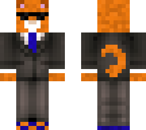 Suit cat | Minecraft Skin
