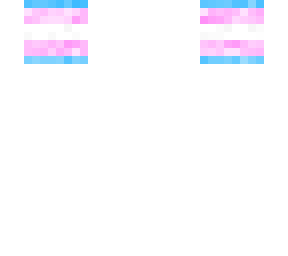 Trans flag! | Minecraft Skin