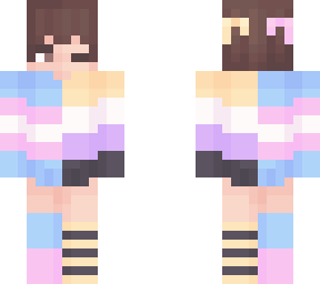 trans rights ARE human rights | Minecraft Skin