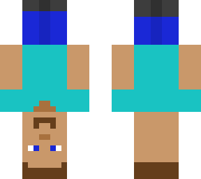 upside-down steve | Minecraft Skin