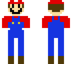'Lanky' mario | Minecraft Skin
