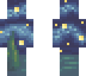 A Starry Night... | Minecraft Skin