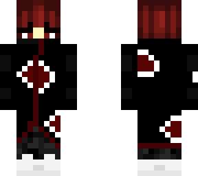 Akatsuki robe | Minecraft Skin