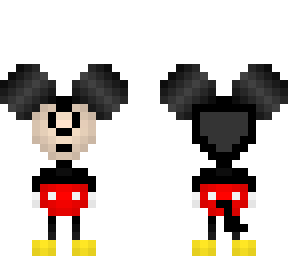 mickey the mouse | Minecraft Skins