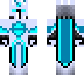 Blue Iron man | Minecraft Skin