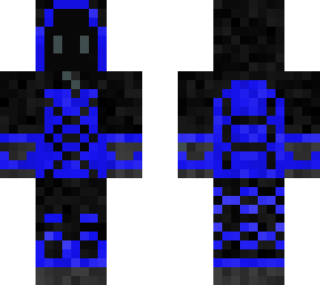 BLUE REAPER | Minecraft Skin