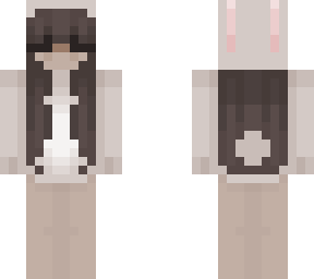 bunny onesie match | Minecraft Skin