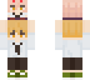 Chainsawman Denji Power Powy Manga Anime Csm Chainsaw Pochita Minecraft ...