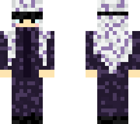 Gojo Satoru Female | Minecraft Skin