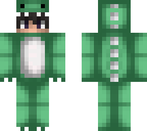 hoodie dino | Minecraft Skin