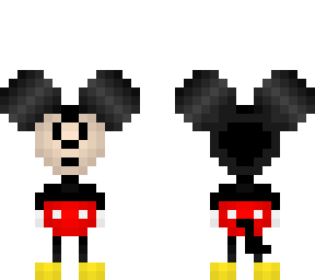 mickey the mouse | Minecraft Skins