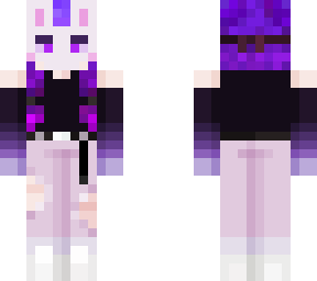 Purple Rabbit Believer Edit | Minecraft Skin